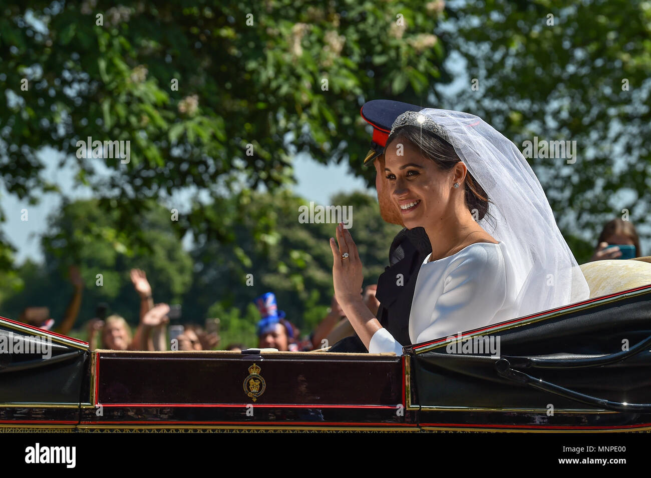 Windsor, United Kingdom. 19th May 2018. The wedding of Prince Harry and ...