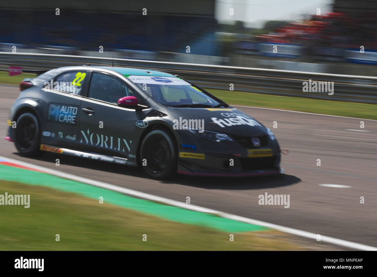 Andover, Hampshire, UK, 19 May 2018. Chris Smiley (BTC Norlin Racing ...