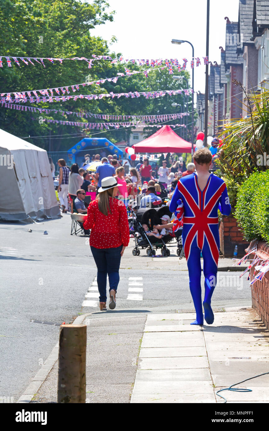 Liverpool, UK. 19th May, 2018. Street parties in Liverpool to celebrate ...