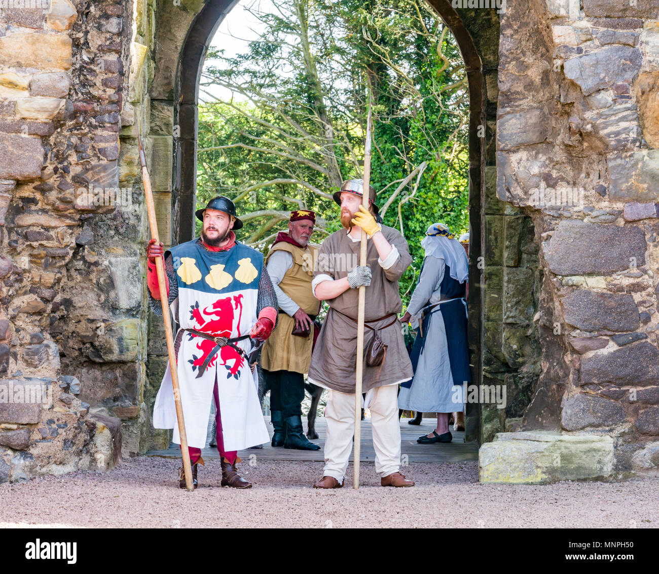 Medieval welsh men hi-res stock photography and images - Alamy