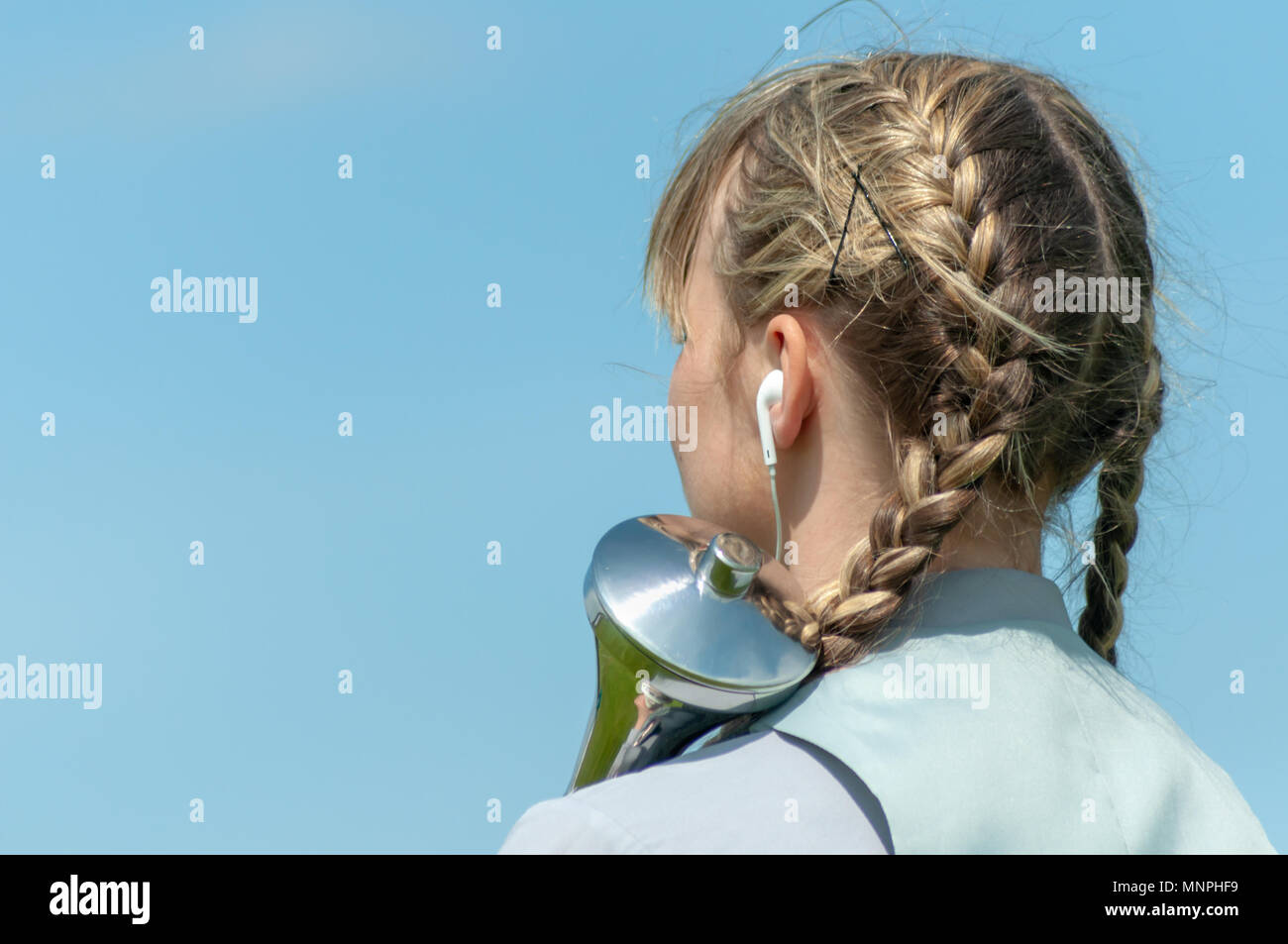 Female drum major pipe band hi-res stock photography and images - Alamy