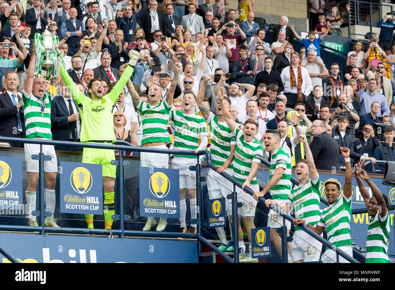 Celtic football treble hi-res stock photography and images - Alamy