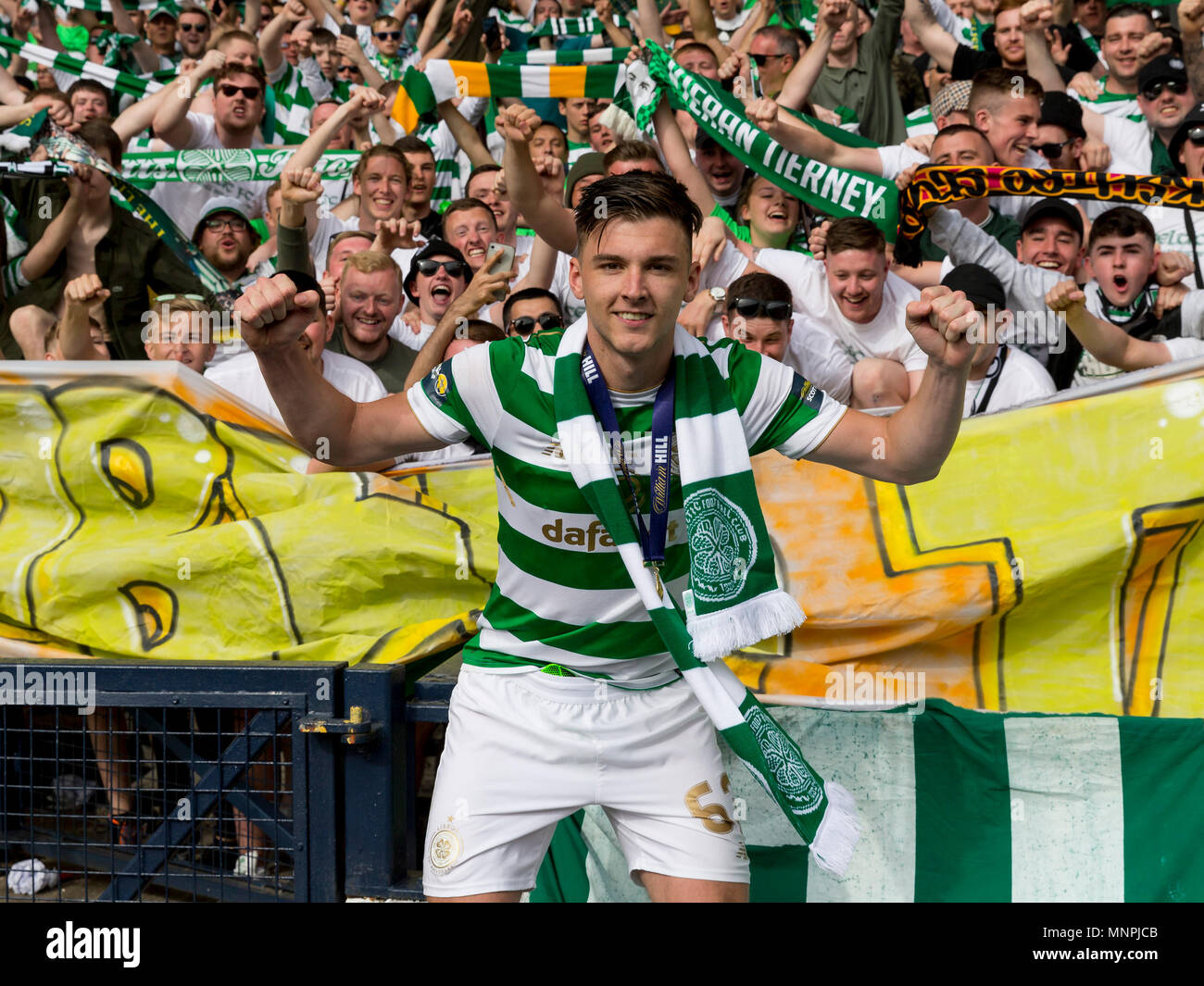 Celtic football treble hi-res stock photography and images - Alamy