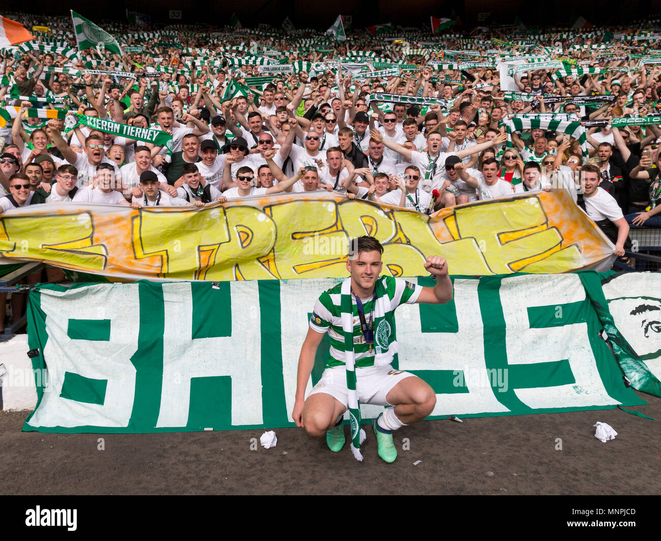 Celtic football treble hi-res stock photography and images - Alamy