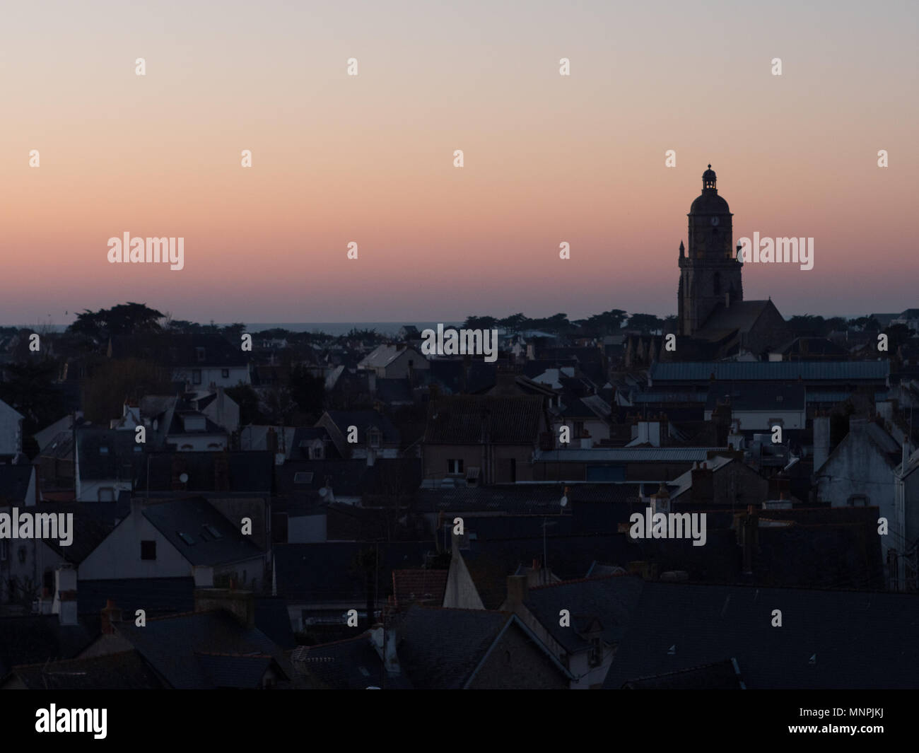 Cityscape of Le Croisic Stock Photo - Alamy