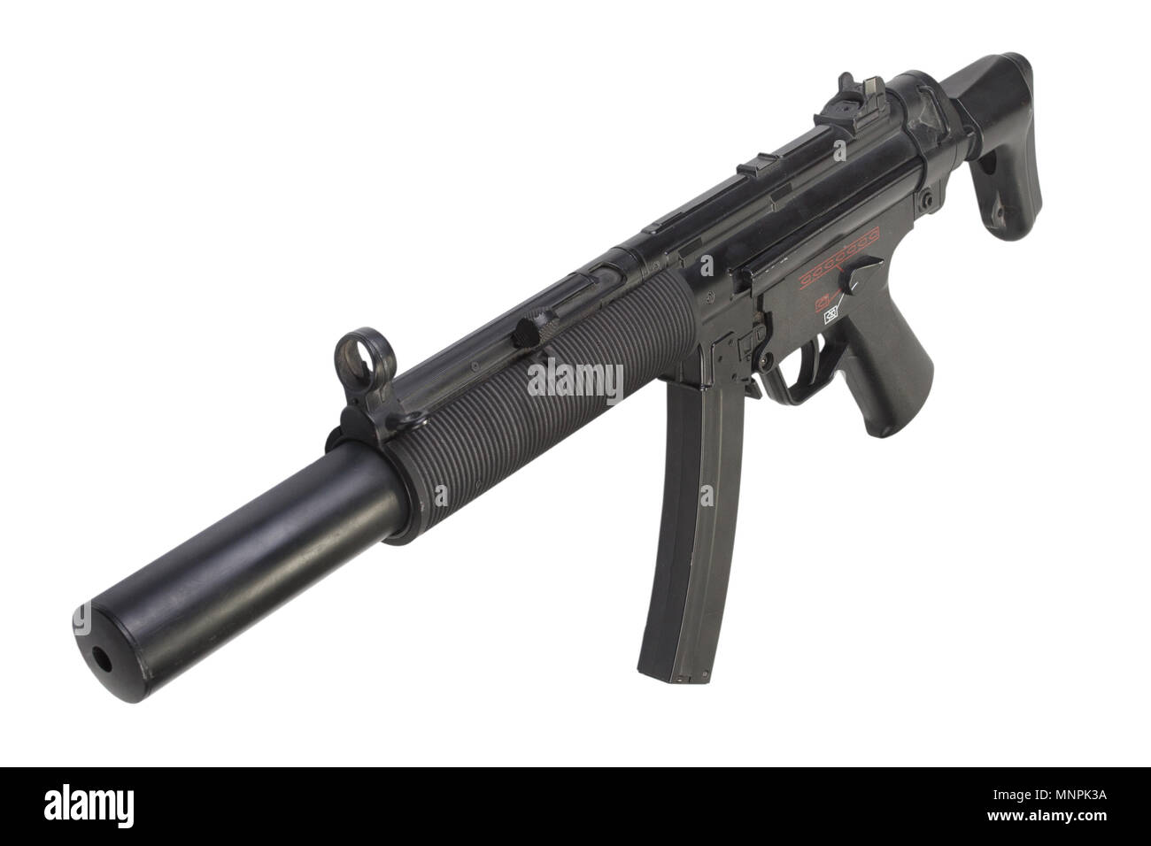 Mp5 Gun With Silencer