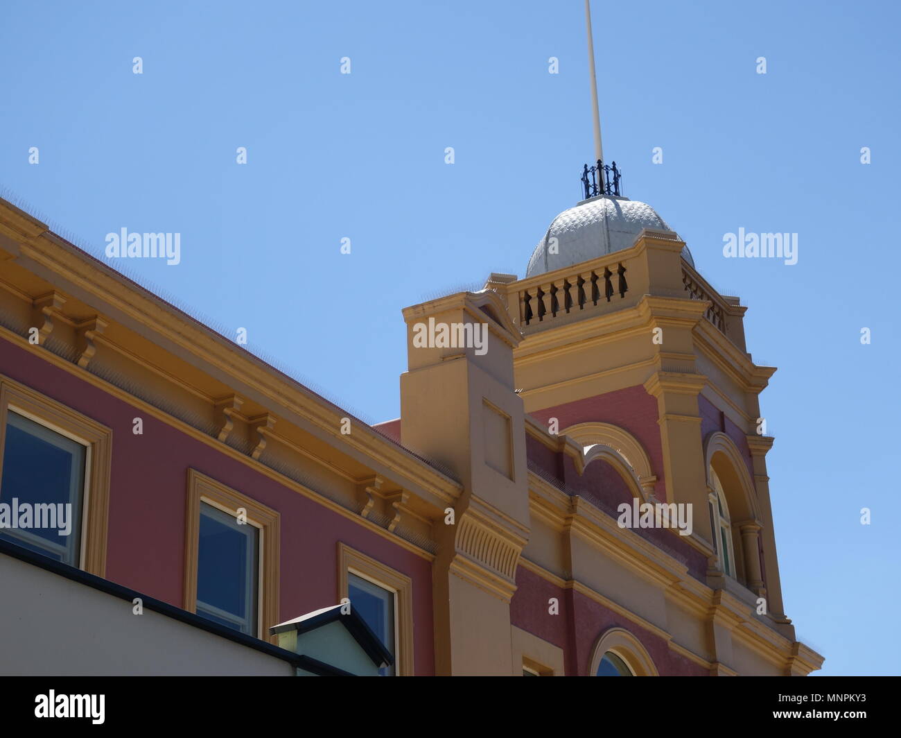 Salmon tower building hi-res stock photography and images - Alamy