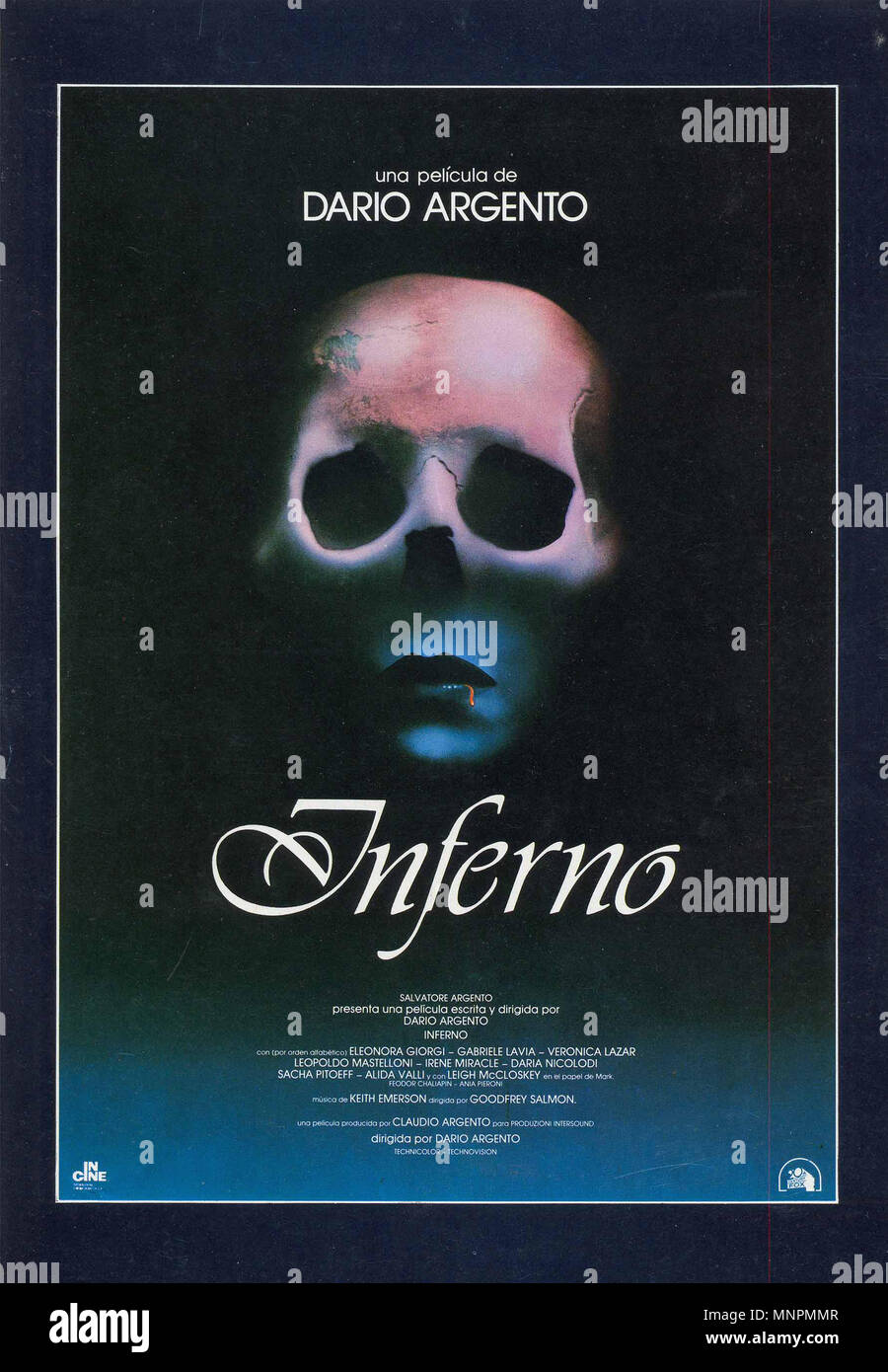 Inferno Poster 02 - Vintage Movie Poster Stock Photo - Alamy