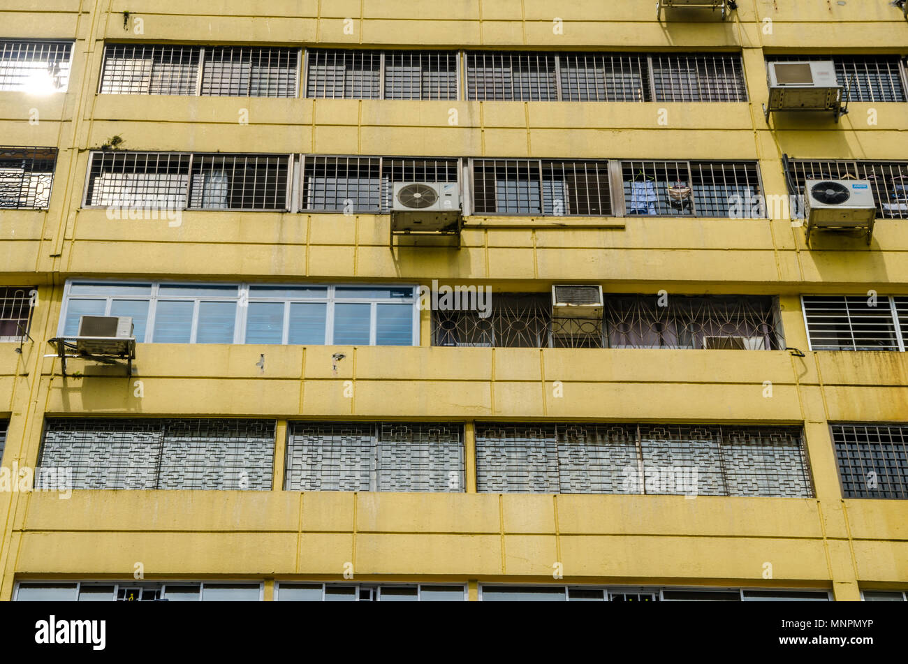 Facade of the People’s Park Complex, landmark of Chinatown Singapore ...