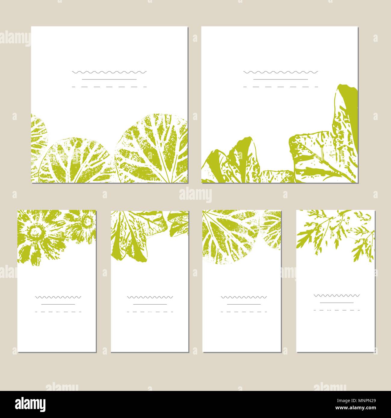 Vector template label with hand-draw wild flowers and herbs. Layout ...