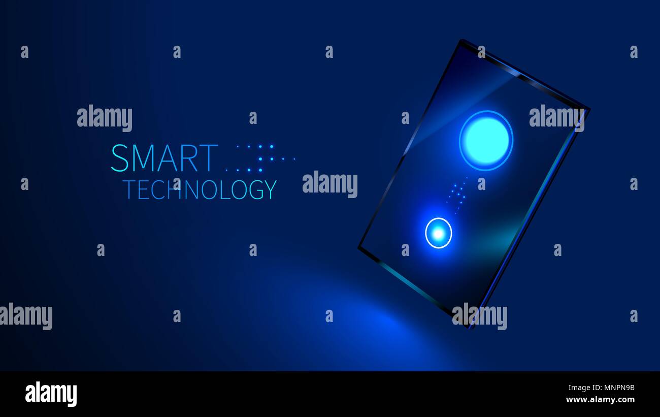 Synchronization Mobile Device Tablet Or Smartphone With Cloud Storage Transmits Data To The
