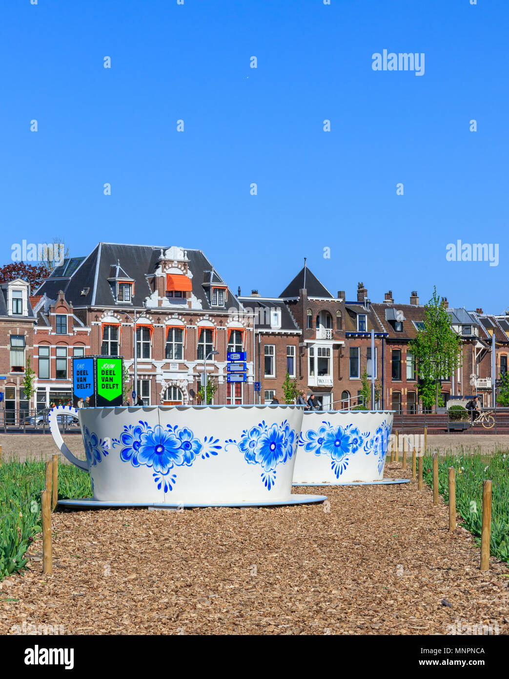 Delft spring house hi-res stock photography and images - Alamy