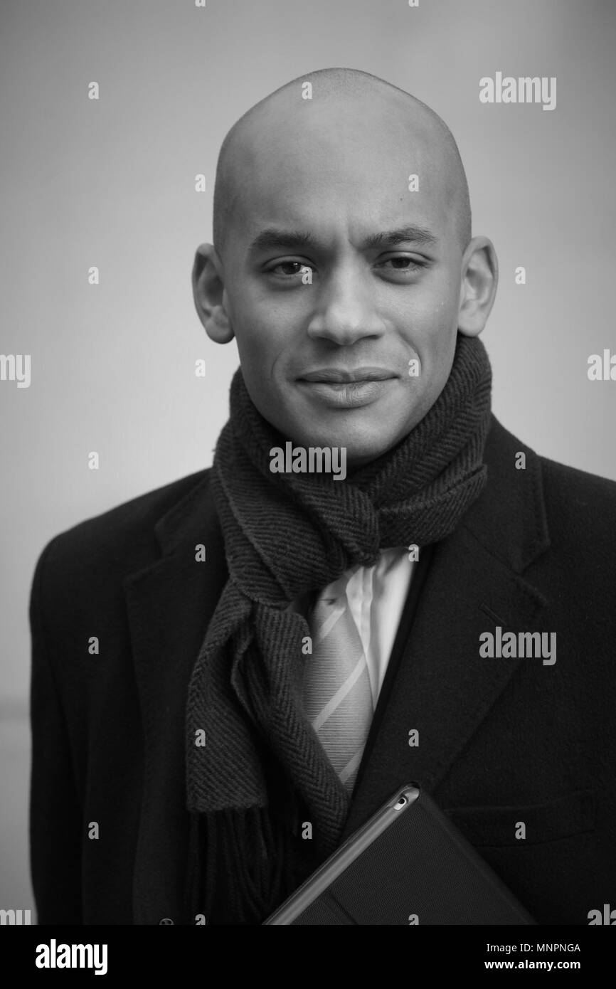 LONDON - FEB 11, 2018: ( Image digitally altered to monochrome ) Chuka ...