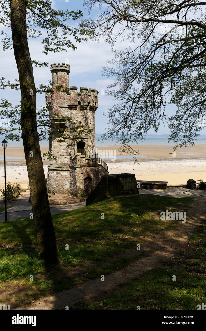 Appley Tower, Ryde, Isle of Wight Stock Photo - Alamy