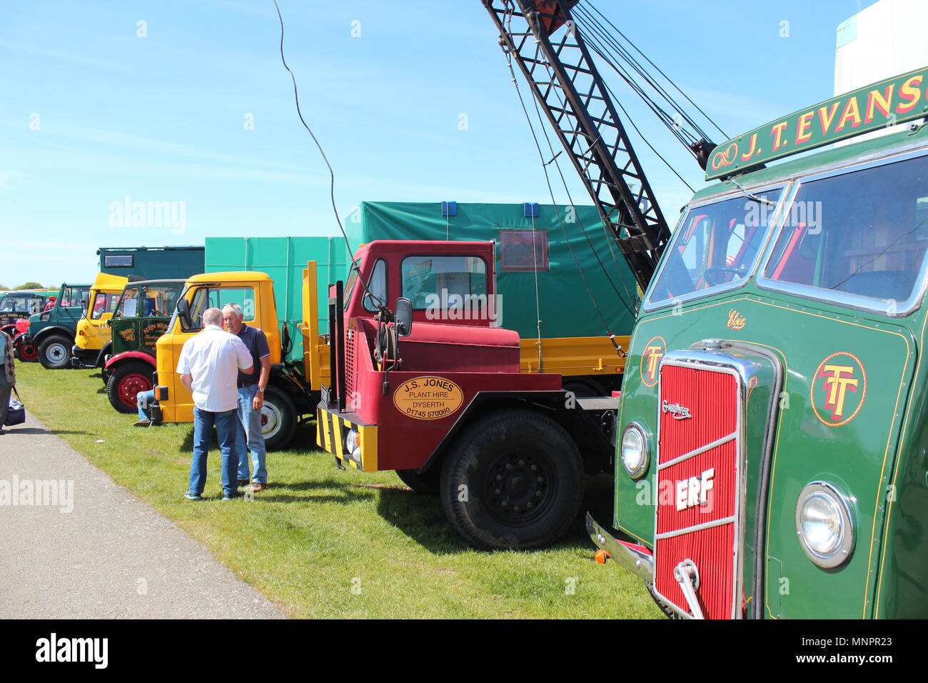 Anglesey Transport Festival at the Anglesey Showground, Wales Stock ...