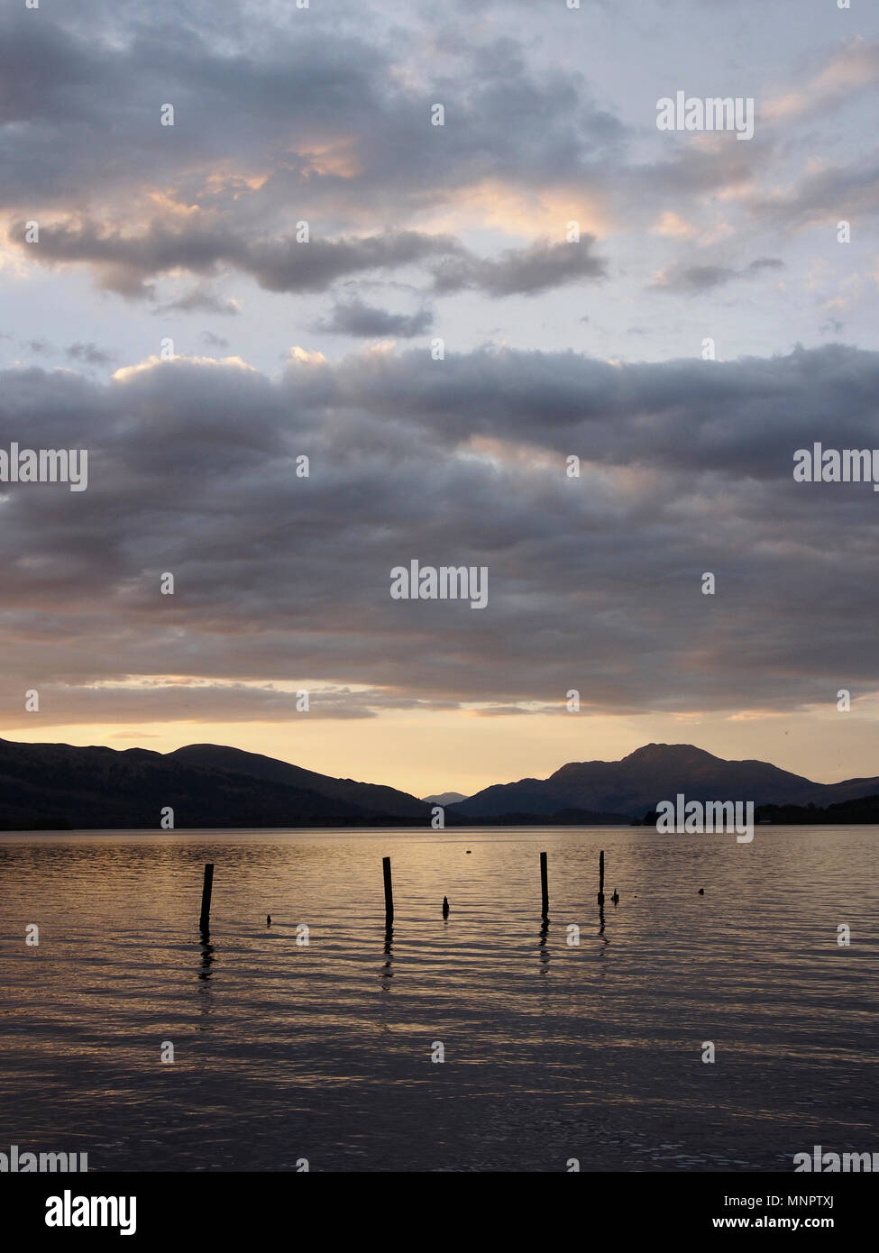 Loch lomond sunset hi-res stock photography and images - Alamy