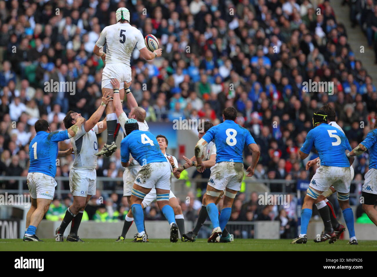 Tom Palmer of England during the England vs. Italy RBS 6 Nations ...