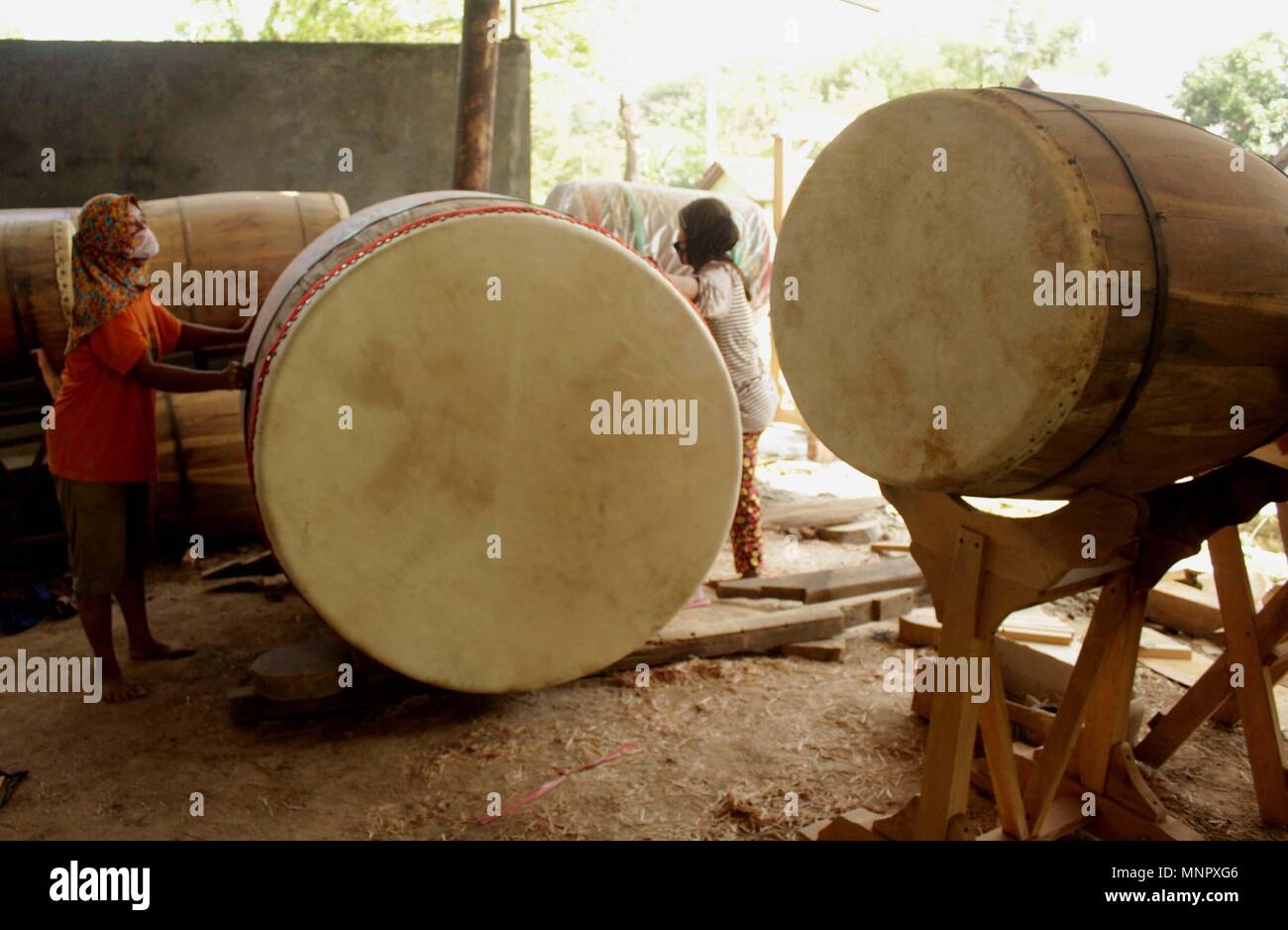 Bedug drum java hi-res stock photography and images - Alamy