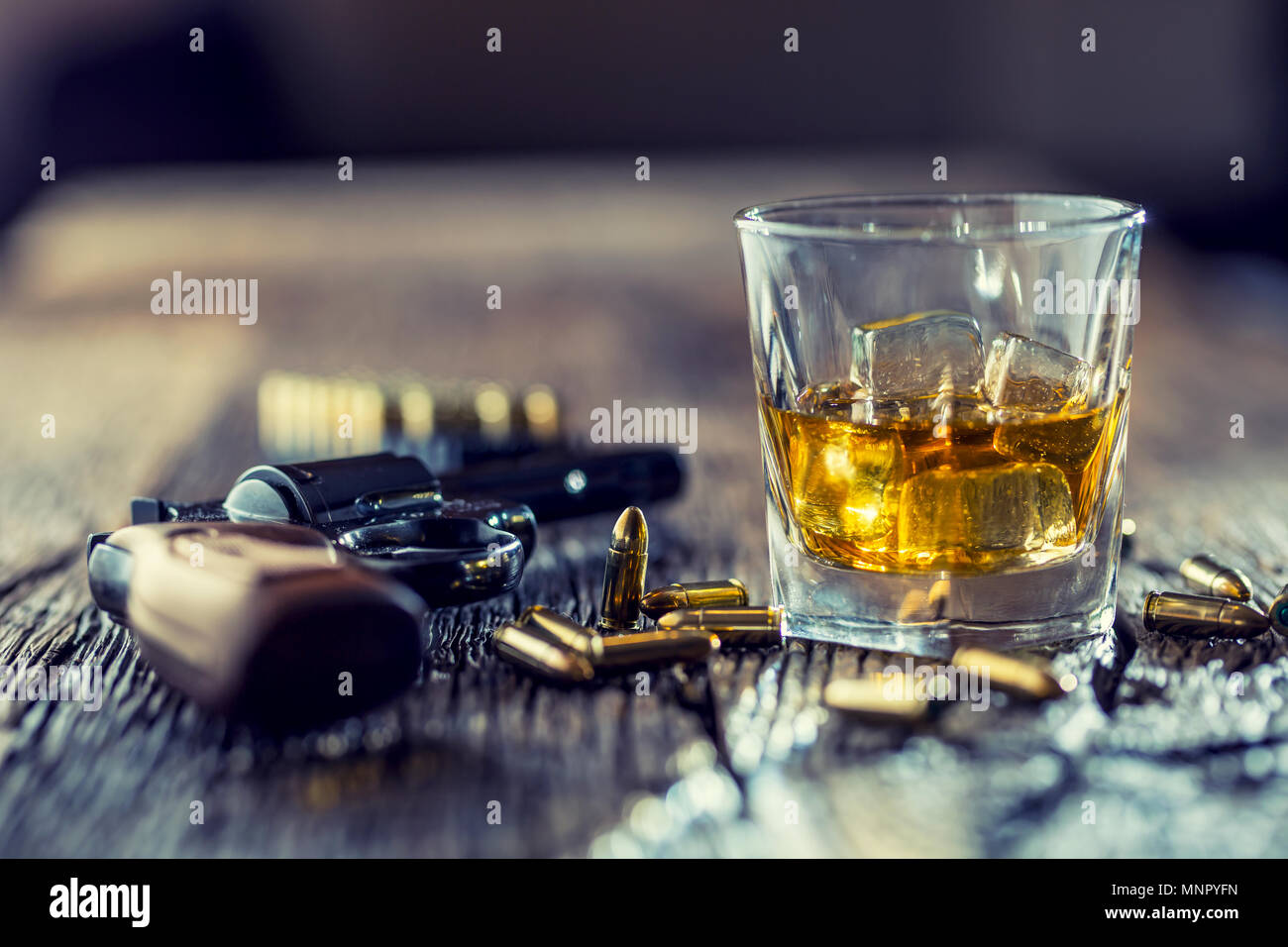 The golden revolver hi-res stock photography and images - Alamy