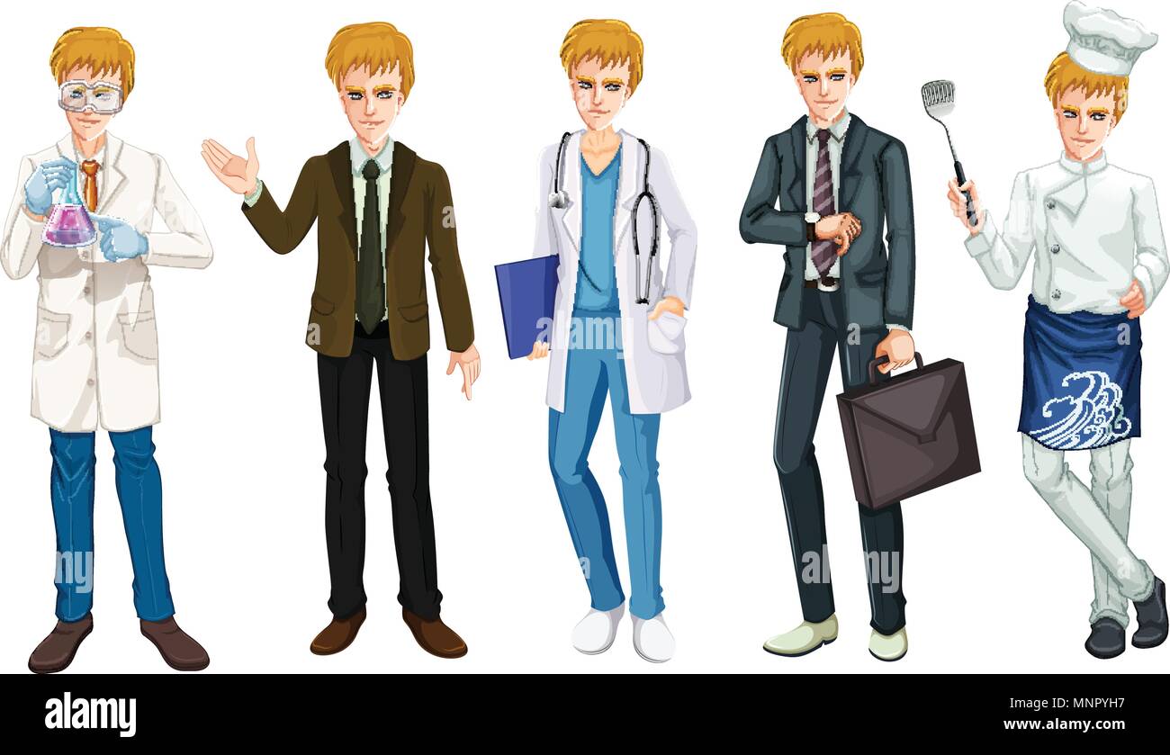 Occupation Picture Stock Vector Images - Alamy