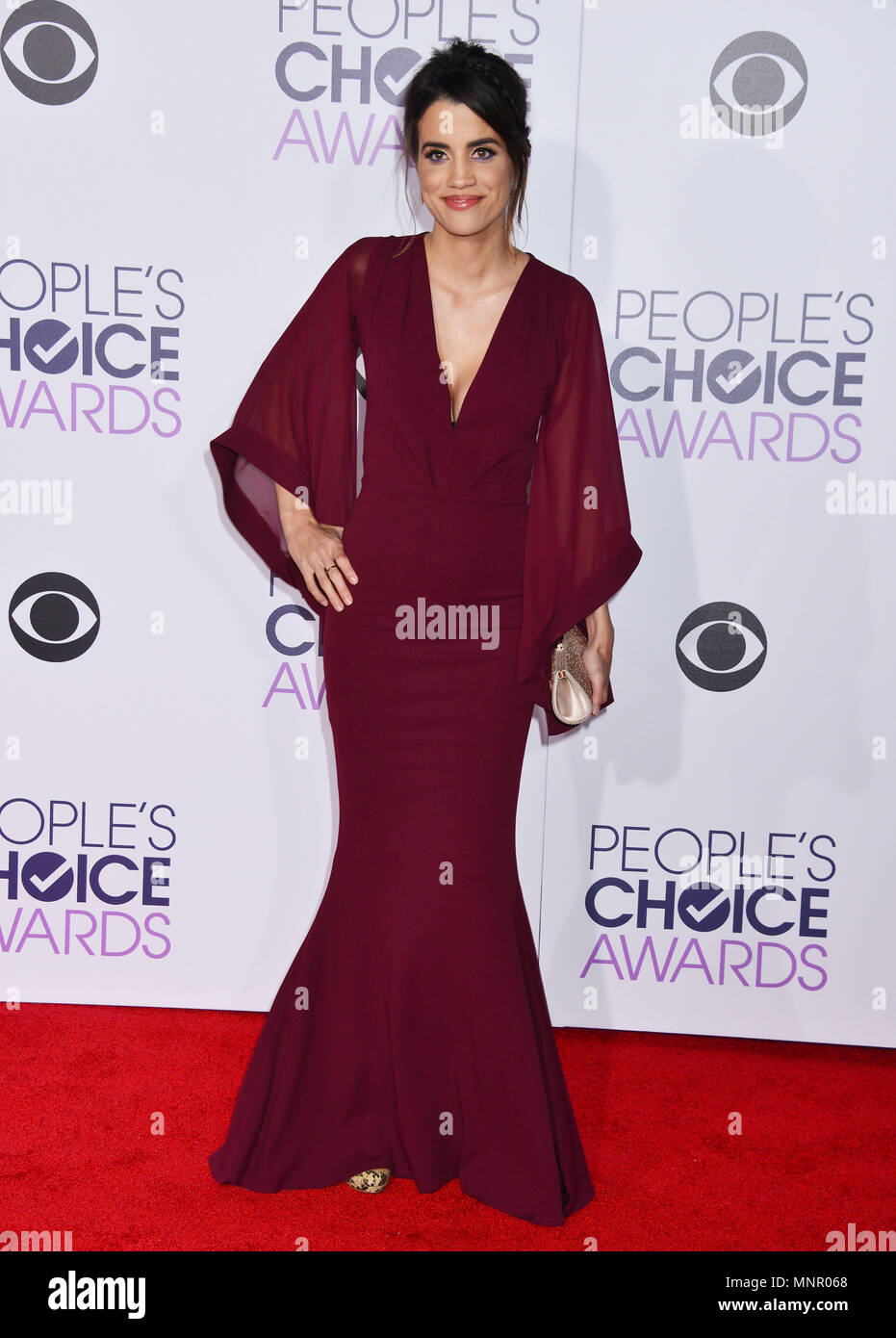 Natalie Morales 182 at the People's Choice Awards 2016 at the Microsoft ...