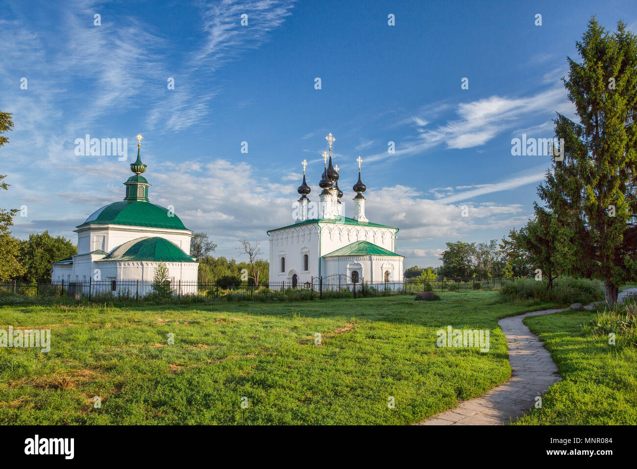 The wooden museum architecture. Suzdal. Russia Stock Photo - Alamy