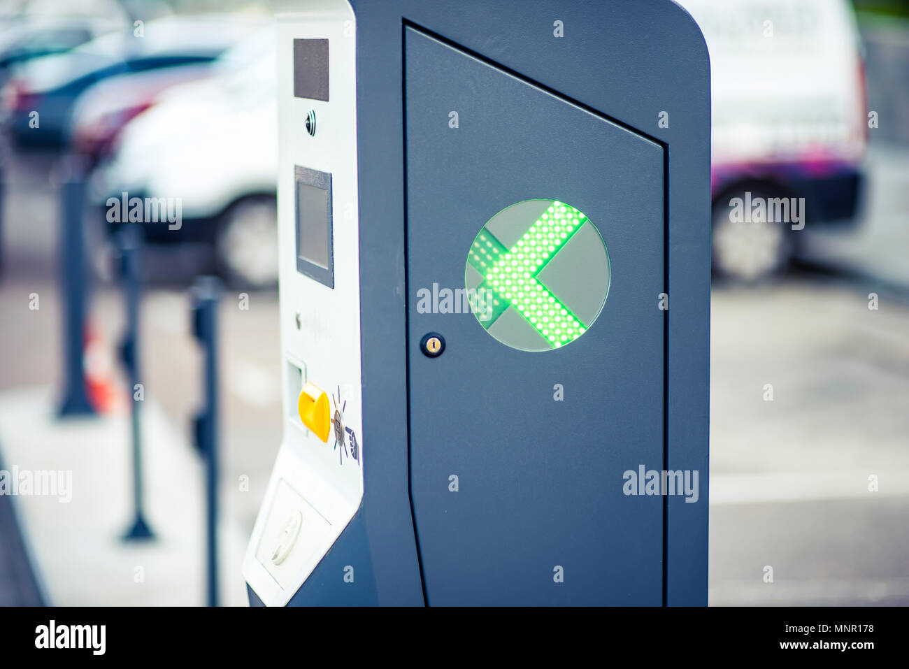 Car parking machine hi-res stock photography and images - Alamy