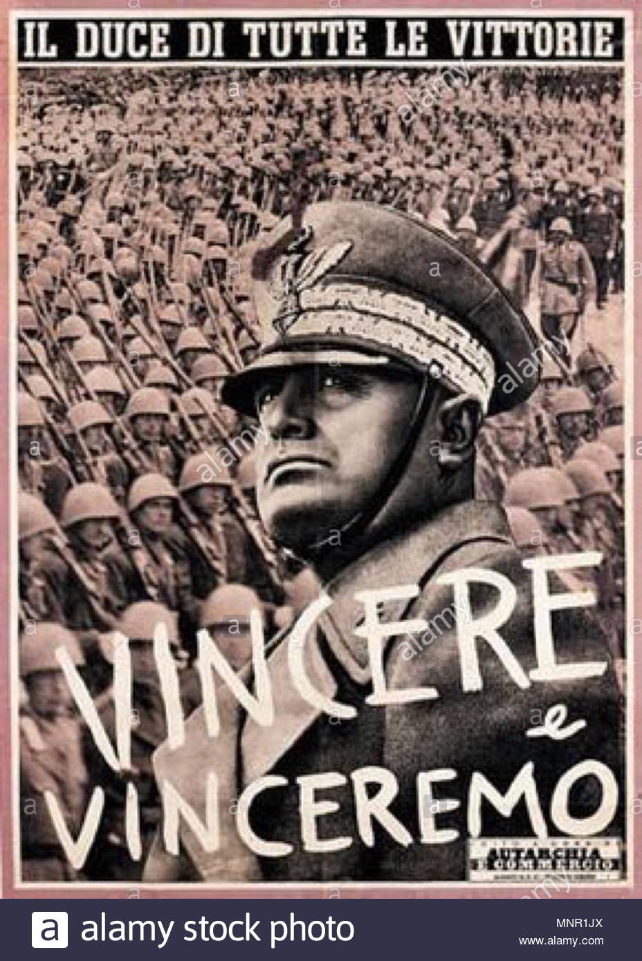 Duce Benito Mussolini Stock Photos & Duce Benito Mussolini Stock Images ...