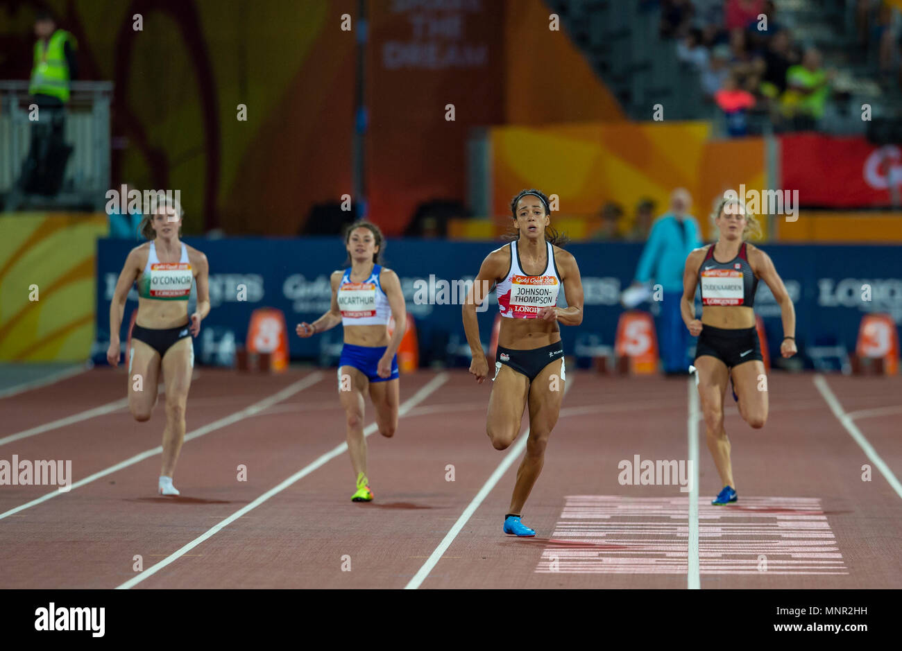 White Female Sprinters