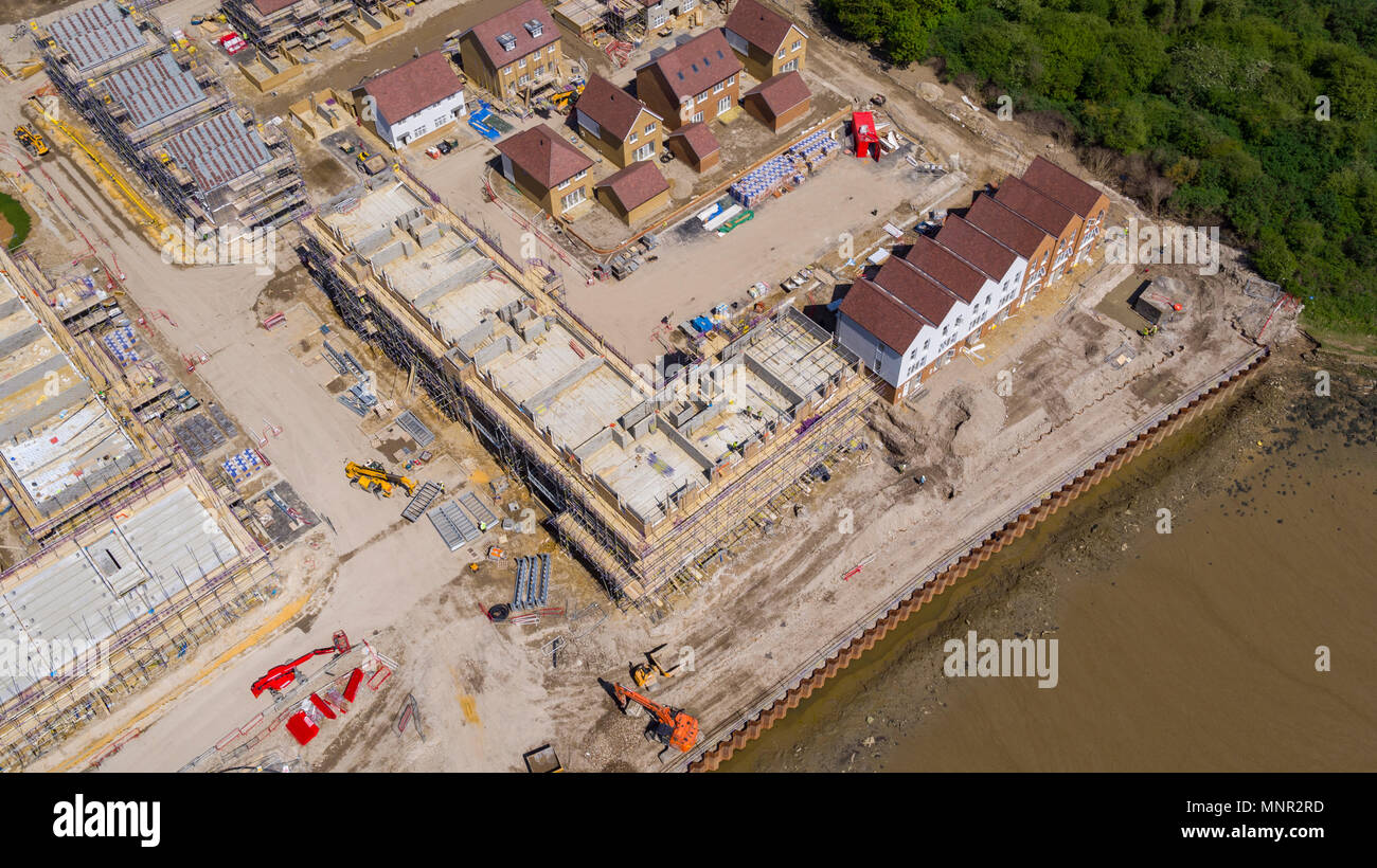 Redrow homes development aerial hi-res stock photography and images - Alamy