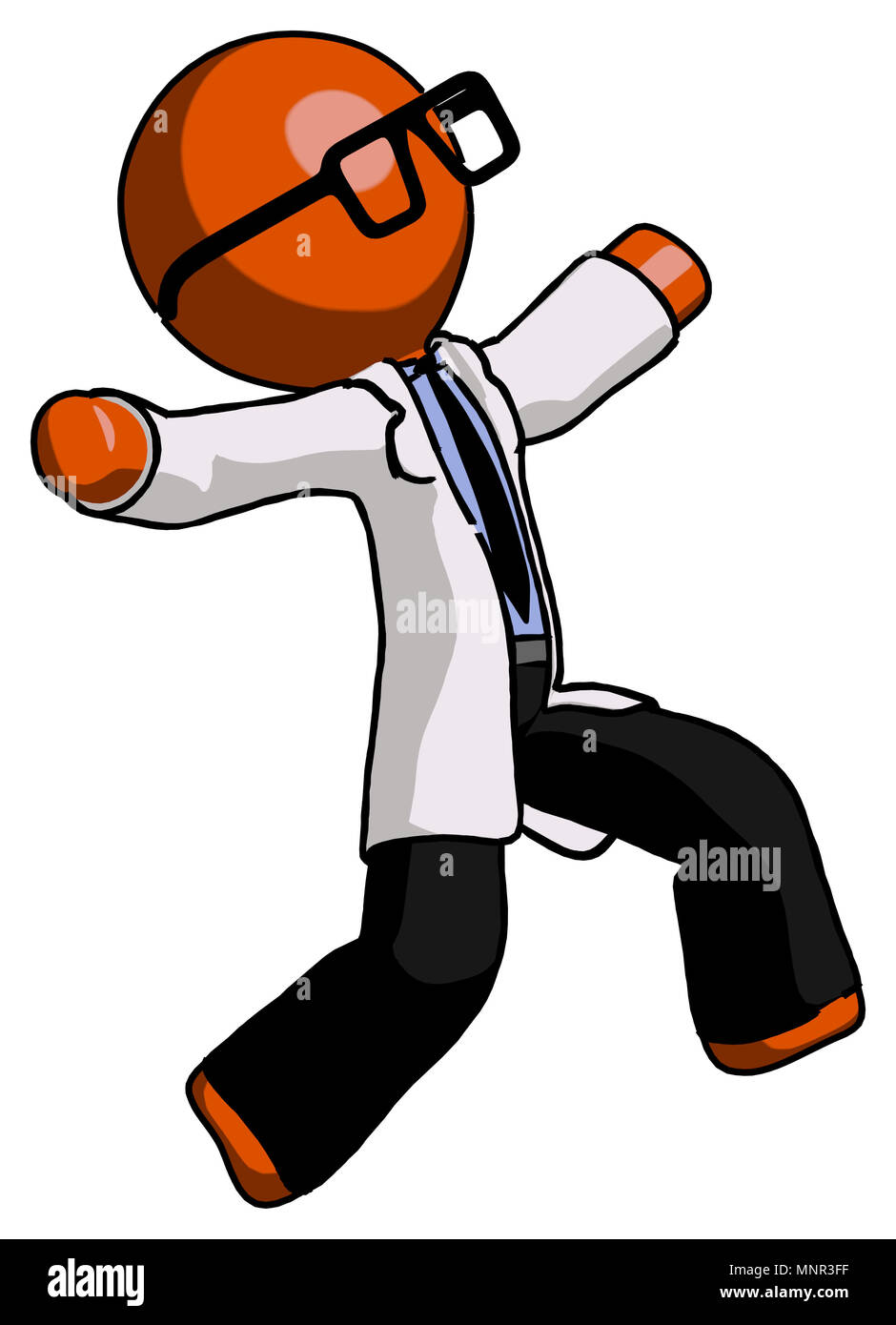 Man running away coat hi-res stock photography and images - Alamy