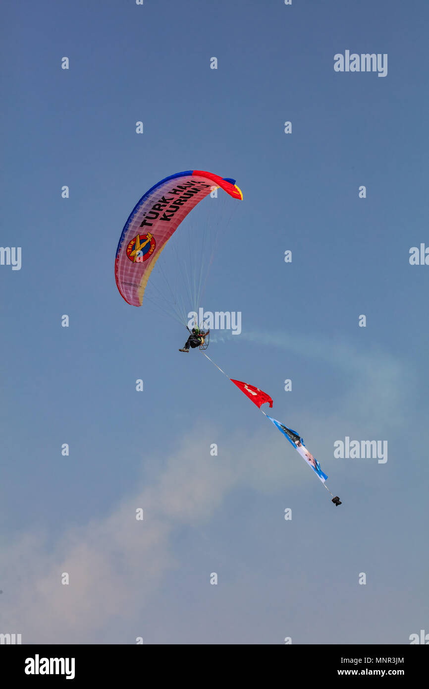 SIVRIHISAR, ESKISEHIR, TURKEY - September 16, 2017 ; Sivrihisar Air ...