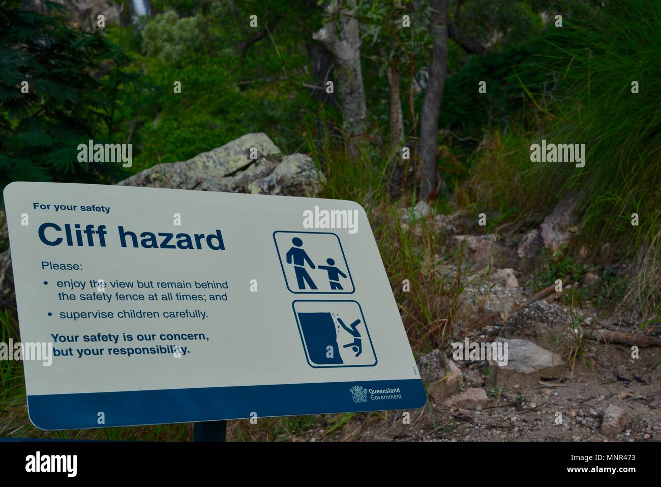 Safety Fence Health And Safety Sign High Resolution Stock Photography ...