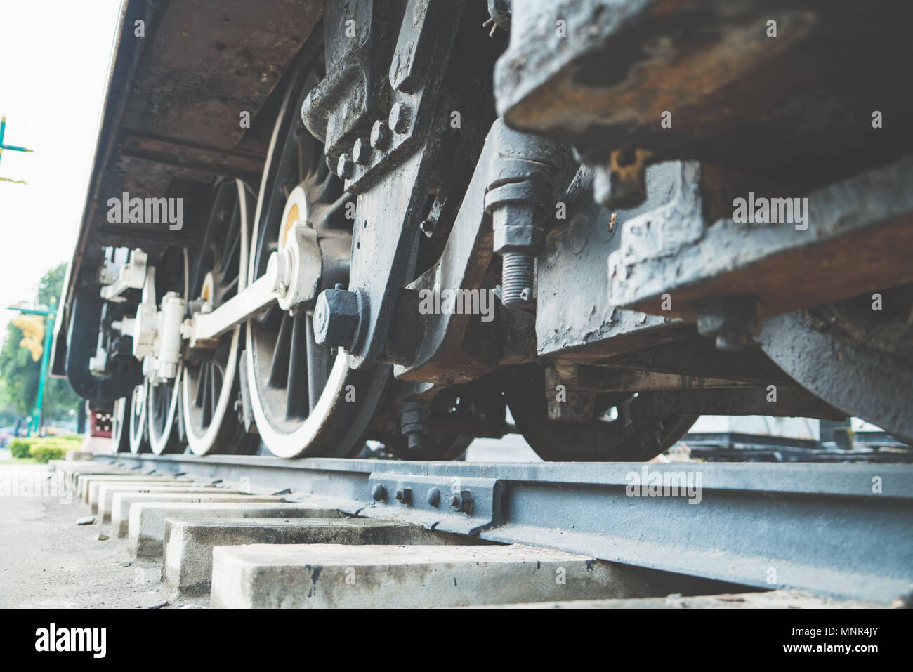 Old steam engine death railway hi-res stock photography and images - Alamy