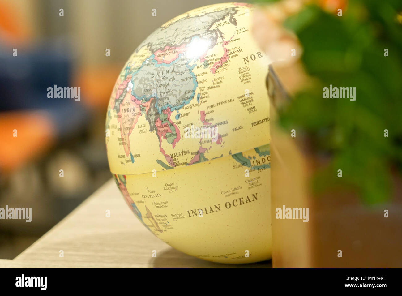 Globe World Map Explore Destination Travel Concept Stock Photo Alamy