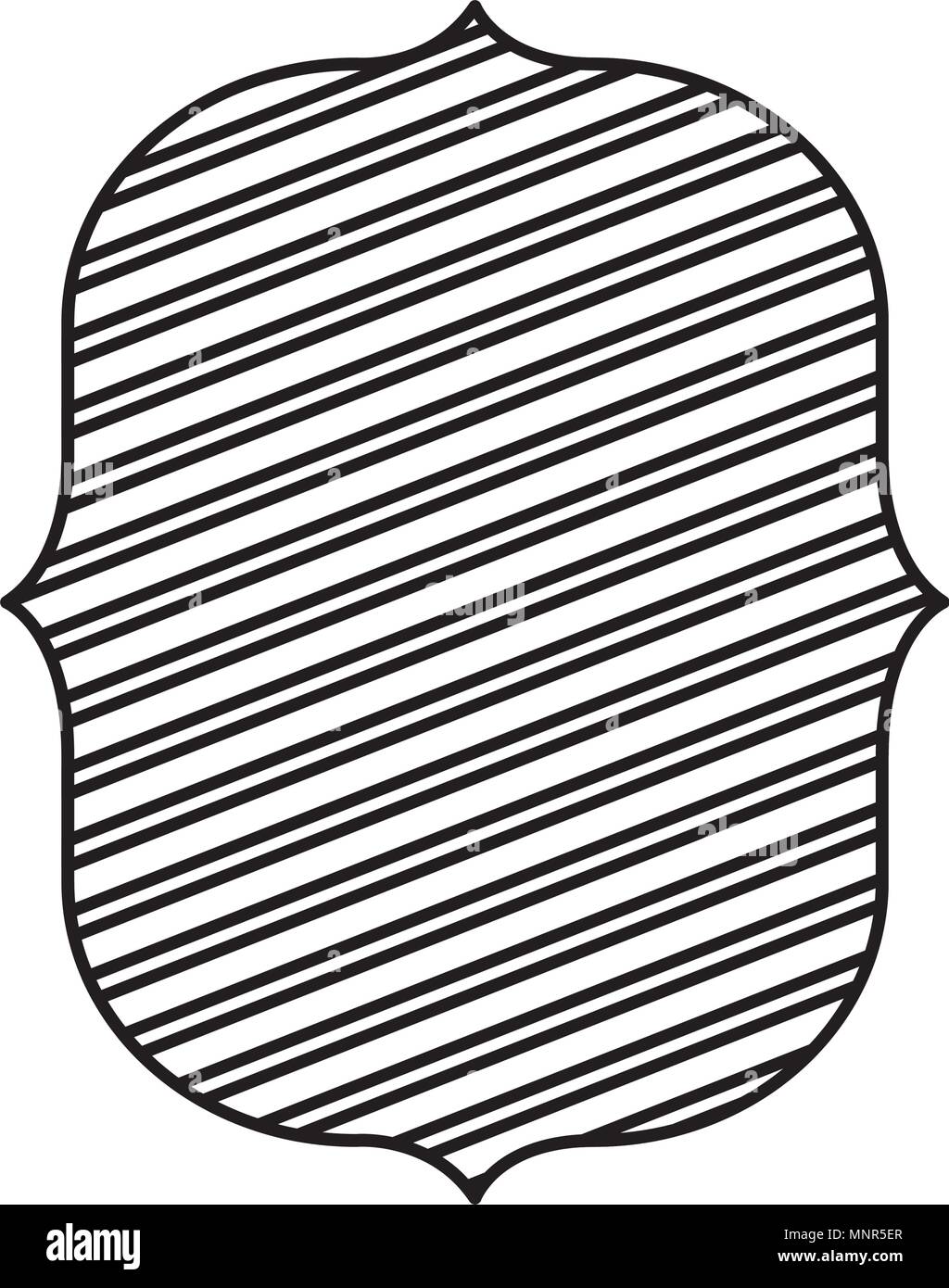 elegant frame with stripes Stock Vector Image & Art - Alamy