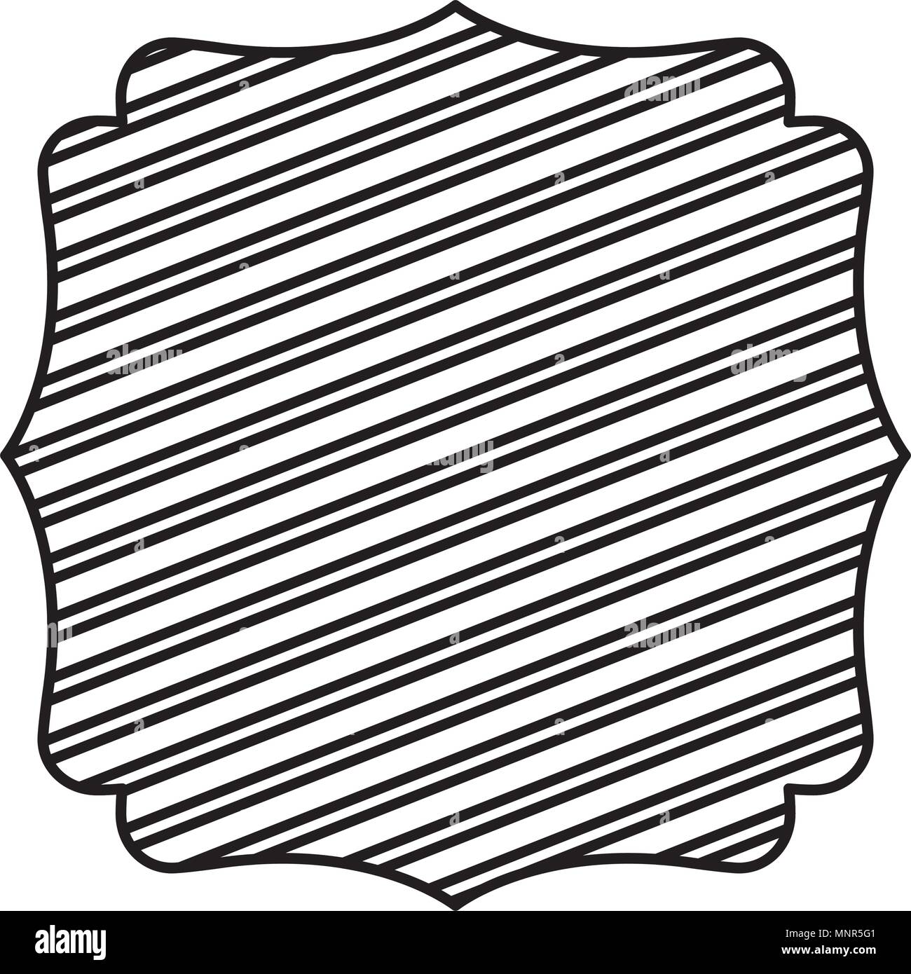 elegant frame with stripes Stock Vector Image & Art - Alamy