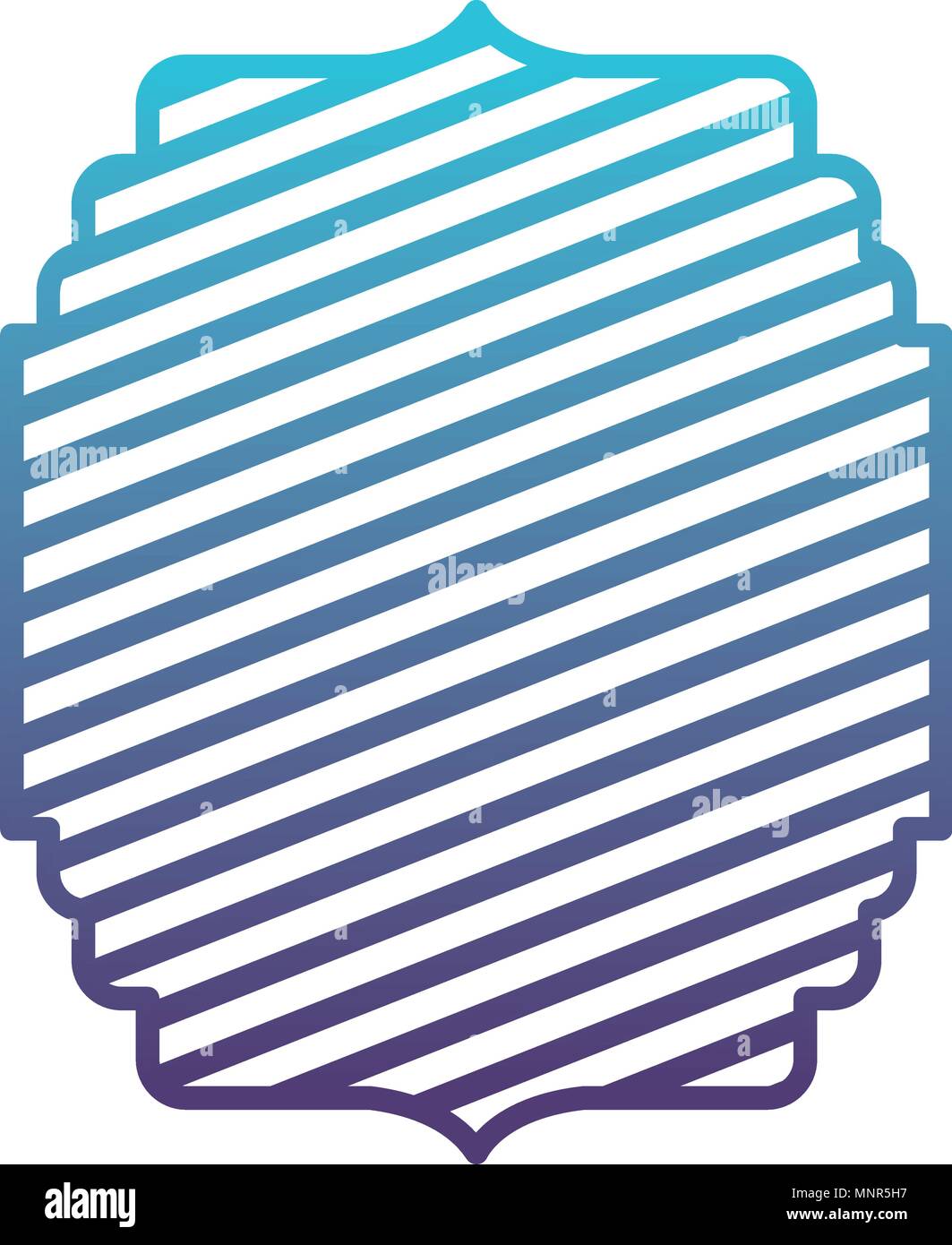 elegant frame with stripes Stock Vector Image & Art - Alamy