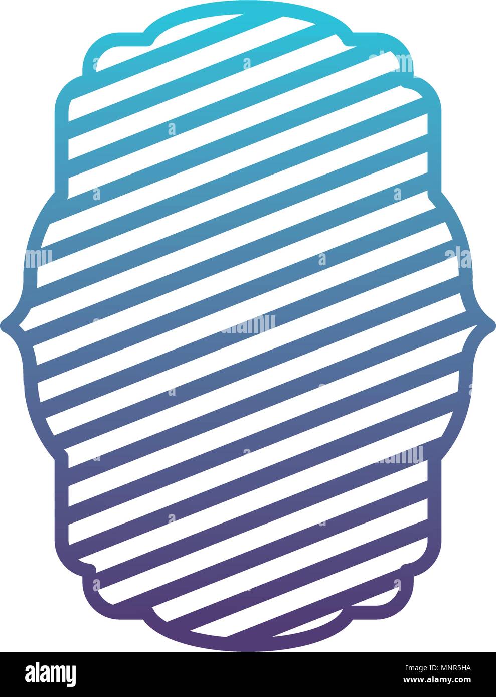 elegant frame with stripes Stock Vector Image & Art - Alamy