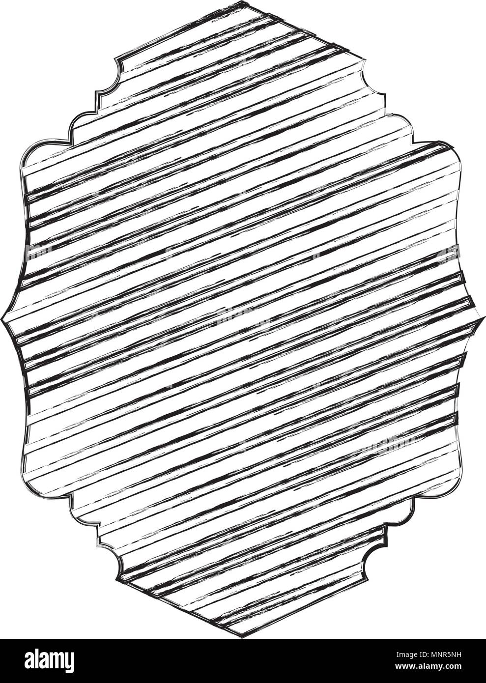 elegant frame with stripes Stock Vector Image & Art - Alamy