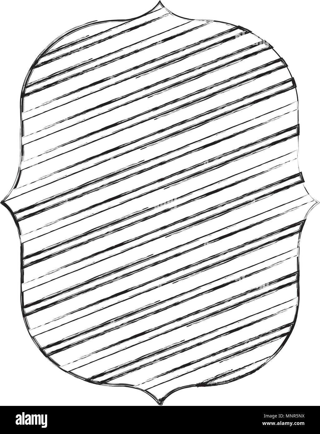 elegant frame with stripes Stock Vector Image & Art - Alamy