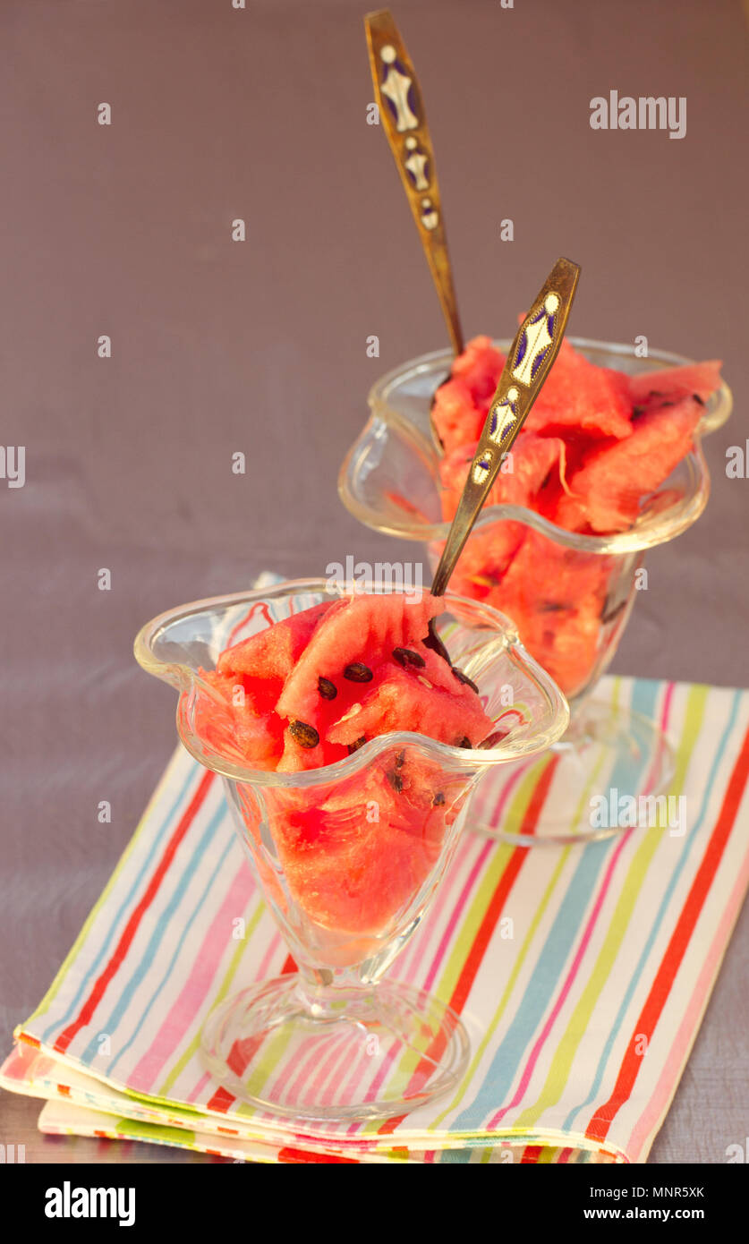 Watermelon cups hi-res stock photography and images - Alamy