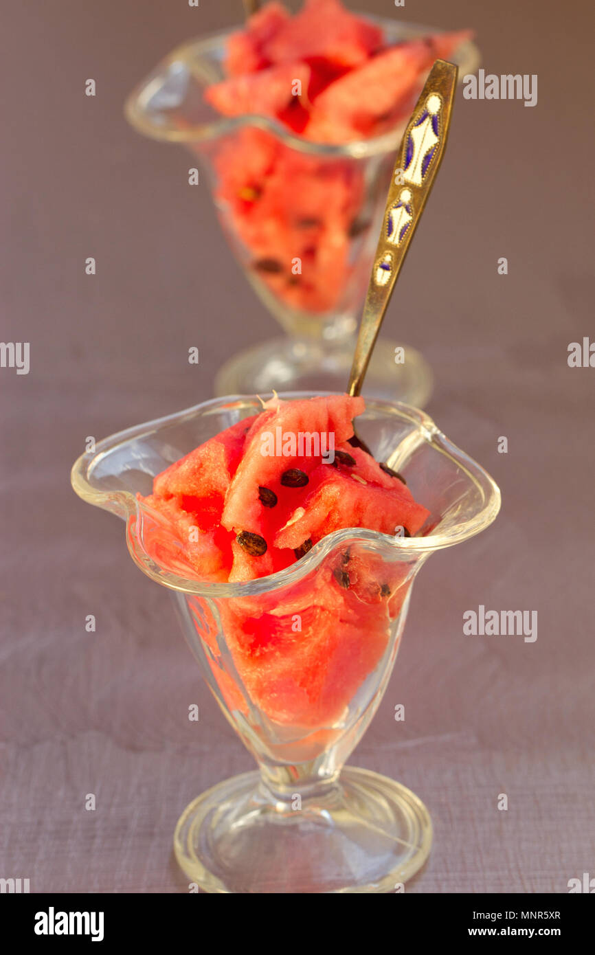 Watermelon cups hi-res stock photography and images - Alamy