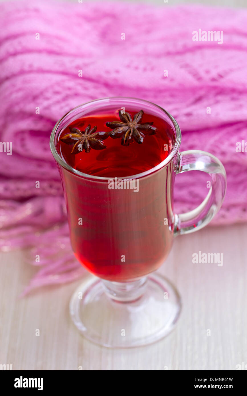 Cup of karkade tea hi-res stock photography and images - Alamy