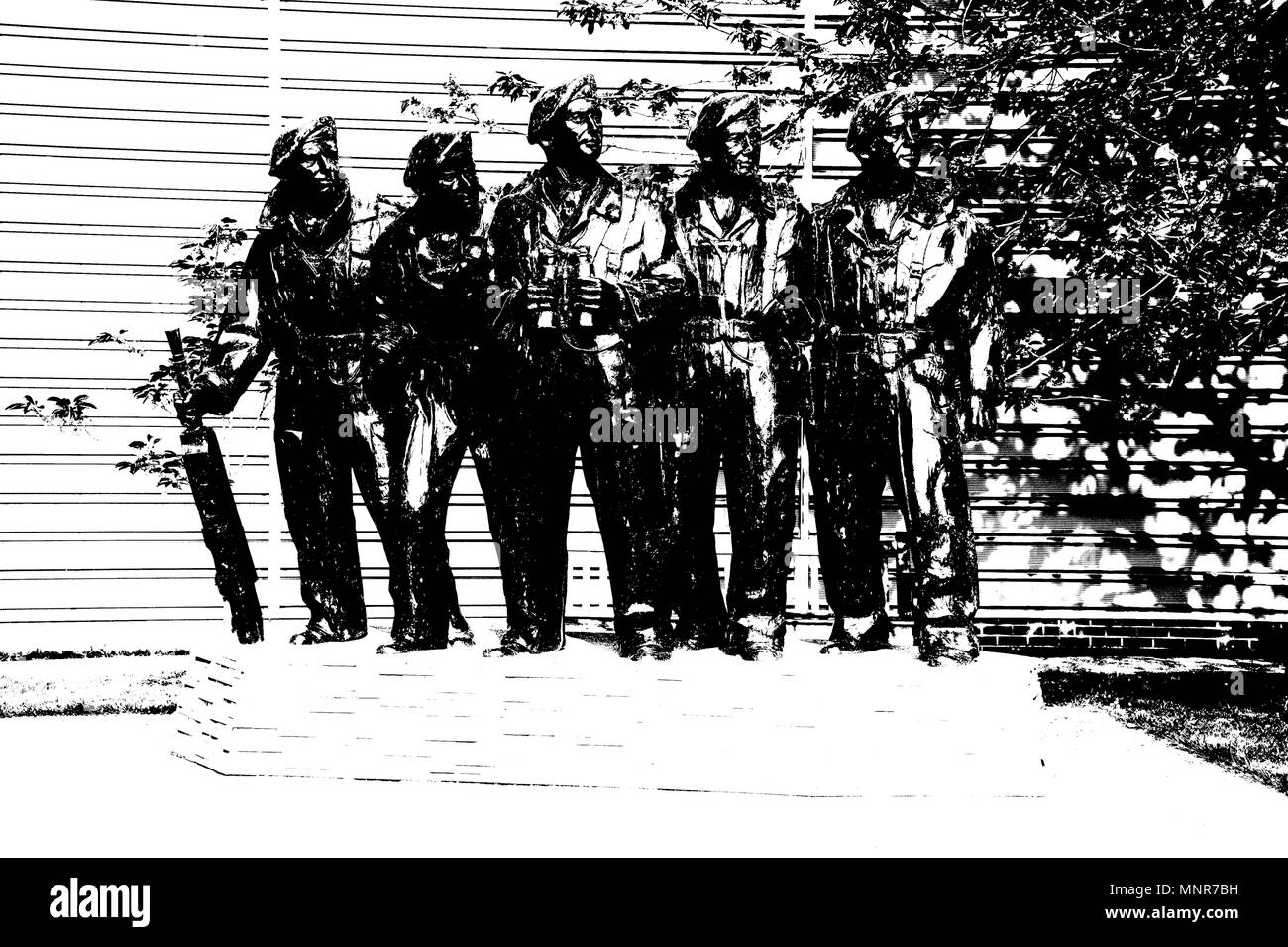 Tank crew memorial at Bovington Camp Tank Museum Stock Photo - Alamy