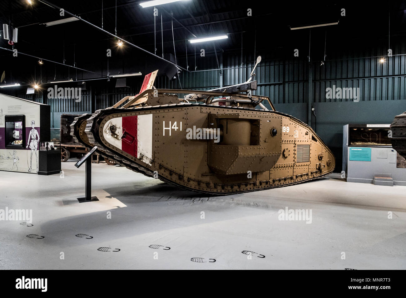British WWI Battle Tanks as used during the Somme Offensive at ...