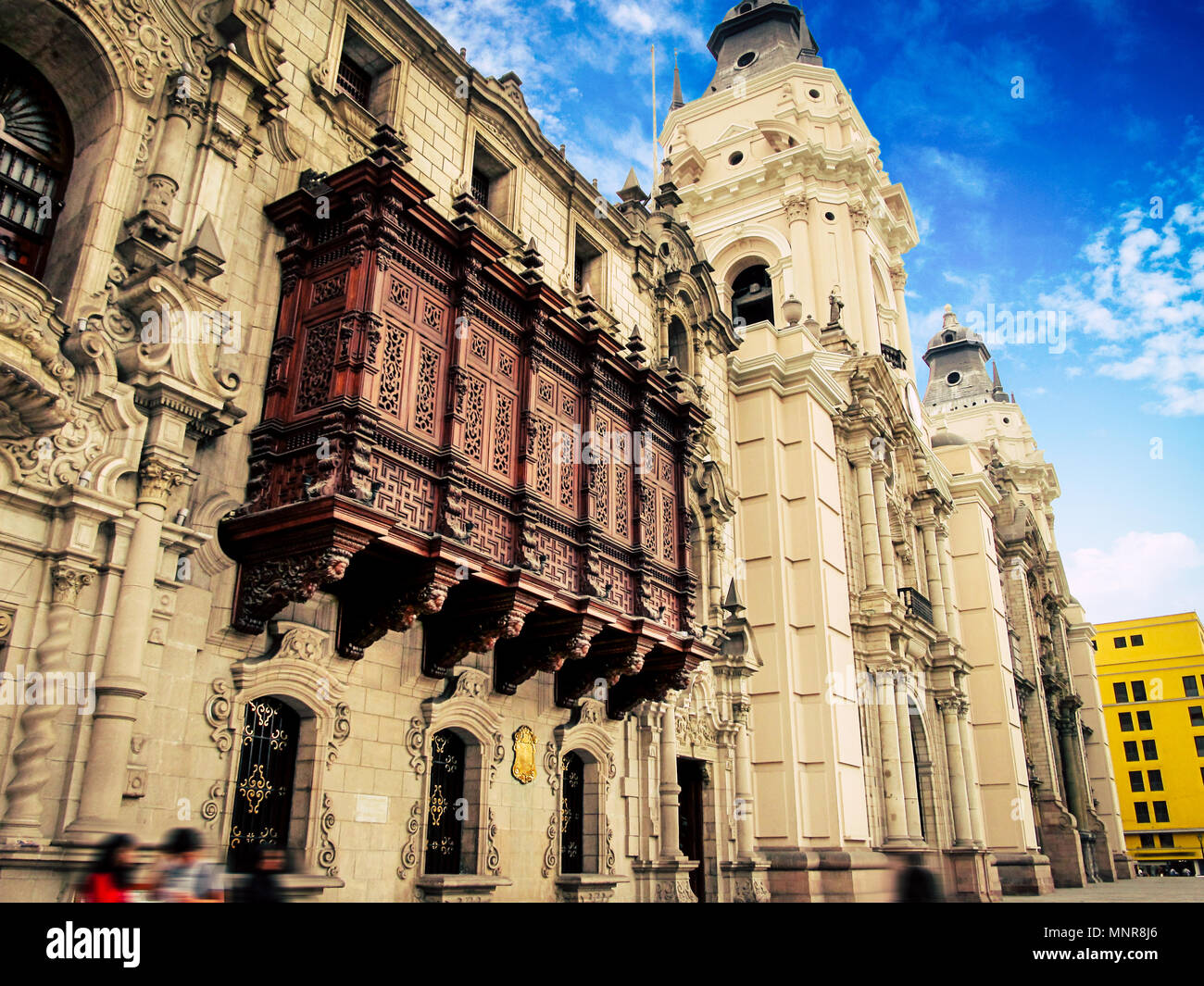 Archbishop palace lima peru hi-res stock photography and images - Alamy