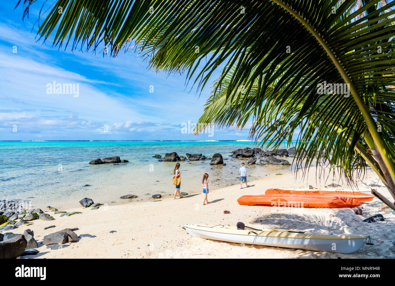 Cook Islands Family High Resolution Stock Photography and Images - Alamy