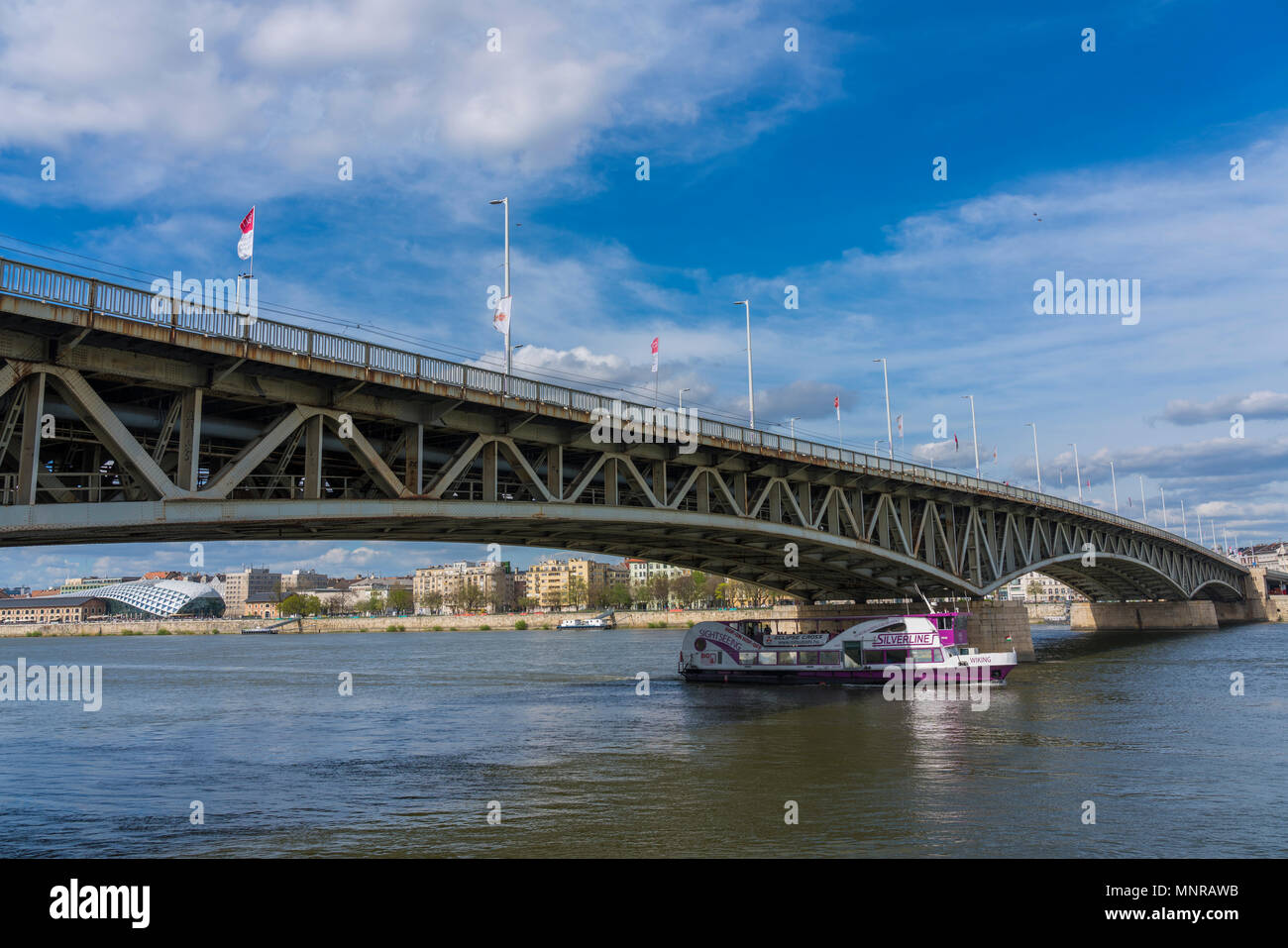 A38 Concert Ship, a party boat on the Danube in Budapest, Hungary Stock ...