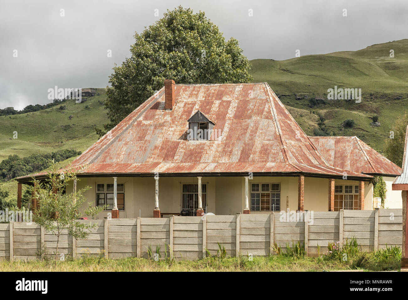 Corrugated Iron House South Africa High Resolution Stock Photography ...